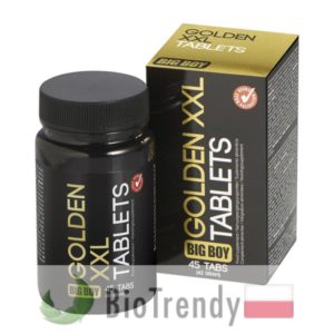 Big Boy Golden XXL – tabletki na powiększanie penisa - BioTrendy