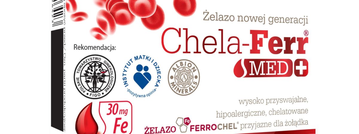 Chela-Ferr MED – tabletki na układ krążenia - BioTrendy