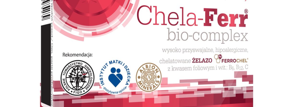 Chela-Ferr bio-complex – tabletki z witaminami - BioTrendy