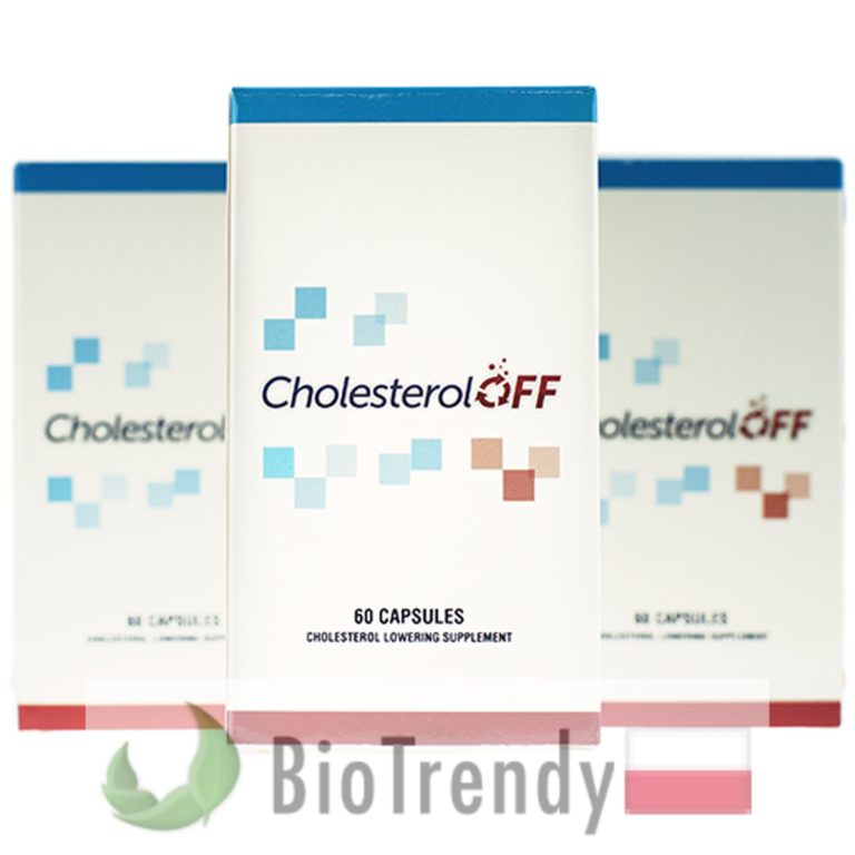 Cholesterol OFF - tabletki na cholesterol - BioTrendy