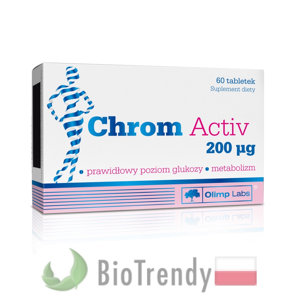 Chrom Activ 200 µg – tabletki z witaminami - BioTrendy