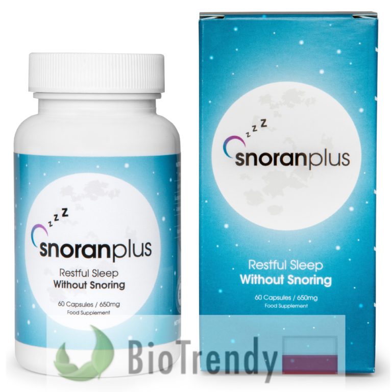 Snoran Plus – tabletki na chrapanie - BioTrendy