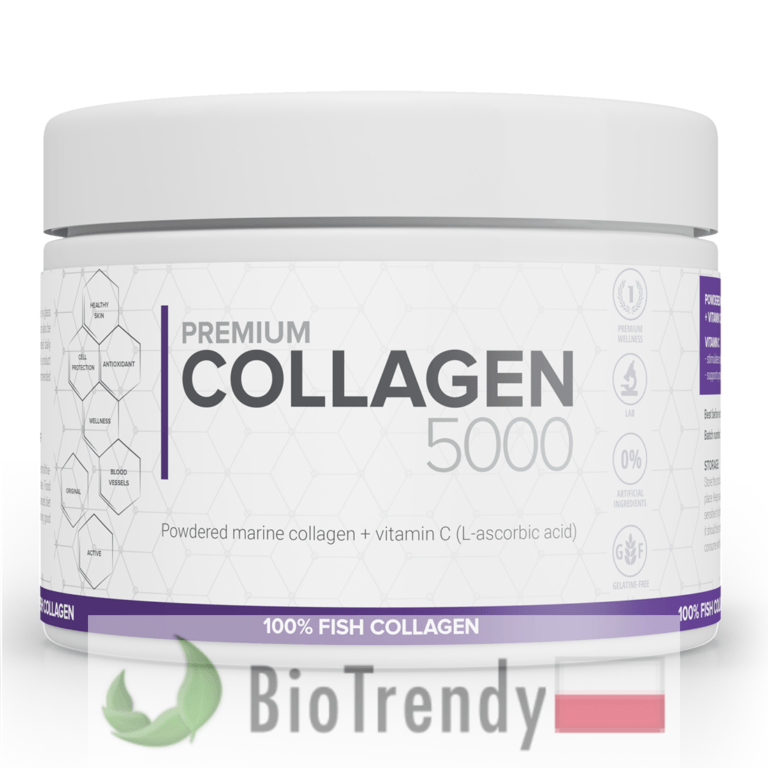 Premium Collagen 5000 – proszek na zmarszczki - BioTrendy