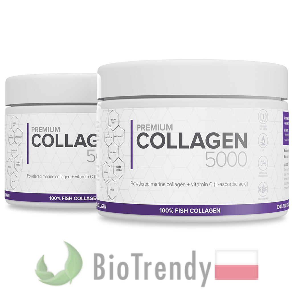 Premium Collagen 5000 – proszek na zmarszczki - BioTrendy