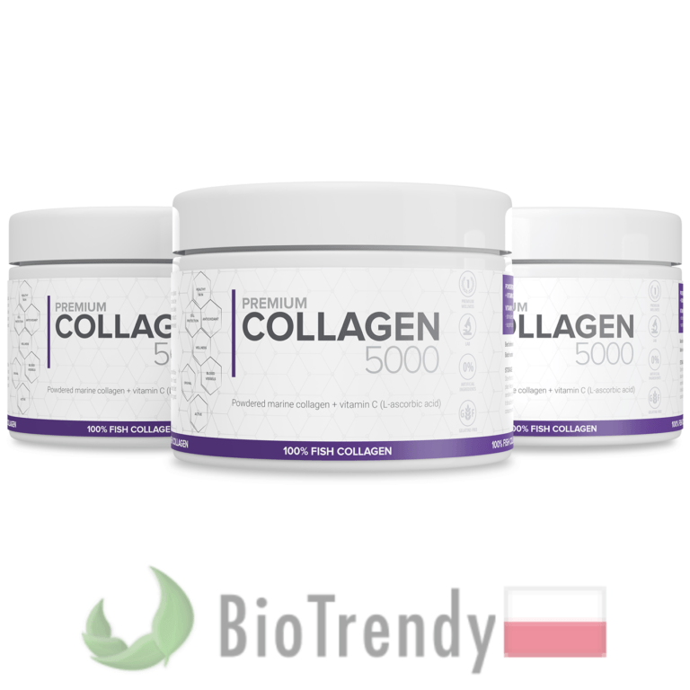 Premium Collagen 5000 – proszek na zmarszczki - BioTrendy