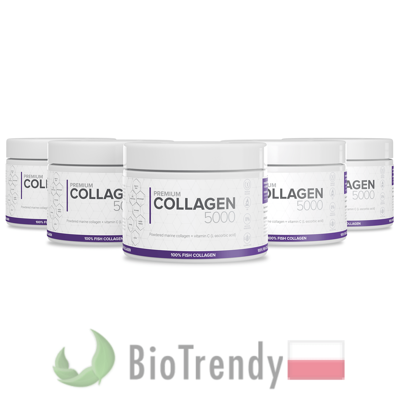 Premium Collagen 5000 – proszek na zmarszczki - BioTrendy