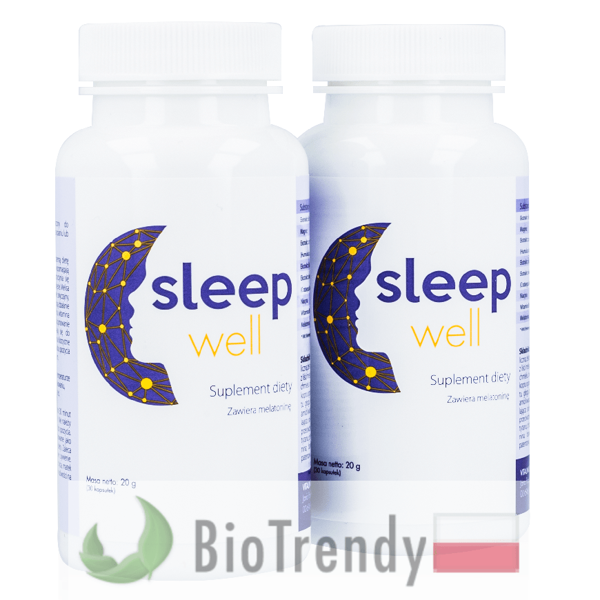 Sleep Well – tabletki na sen - BioTrendy