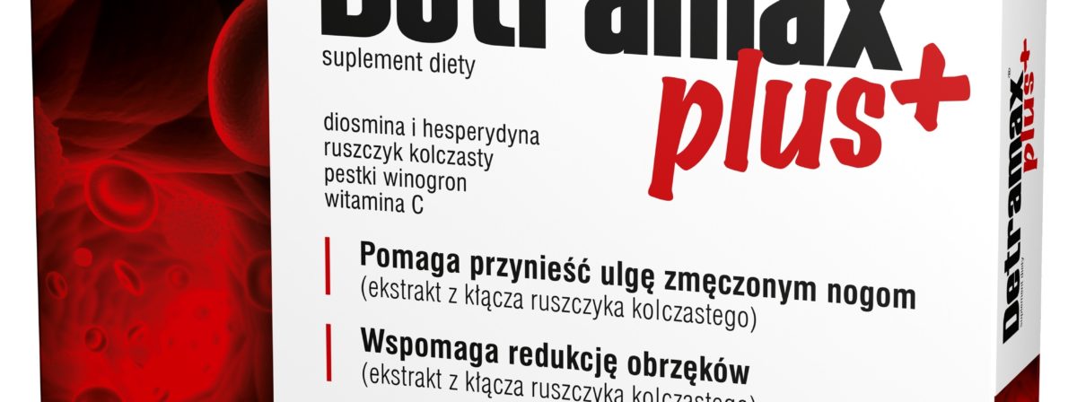Detramax Plus - tabletki na żylaki nóg - BioTrendy