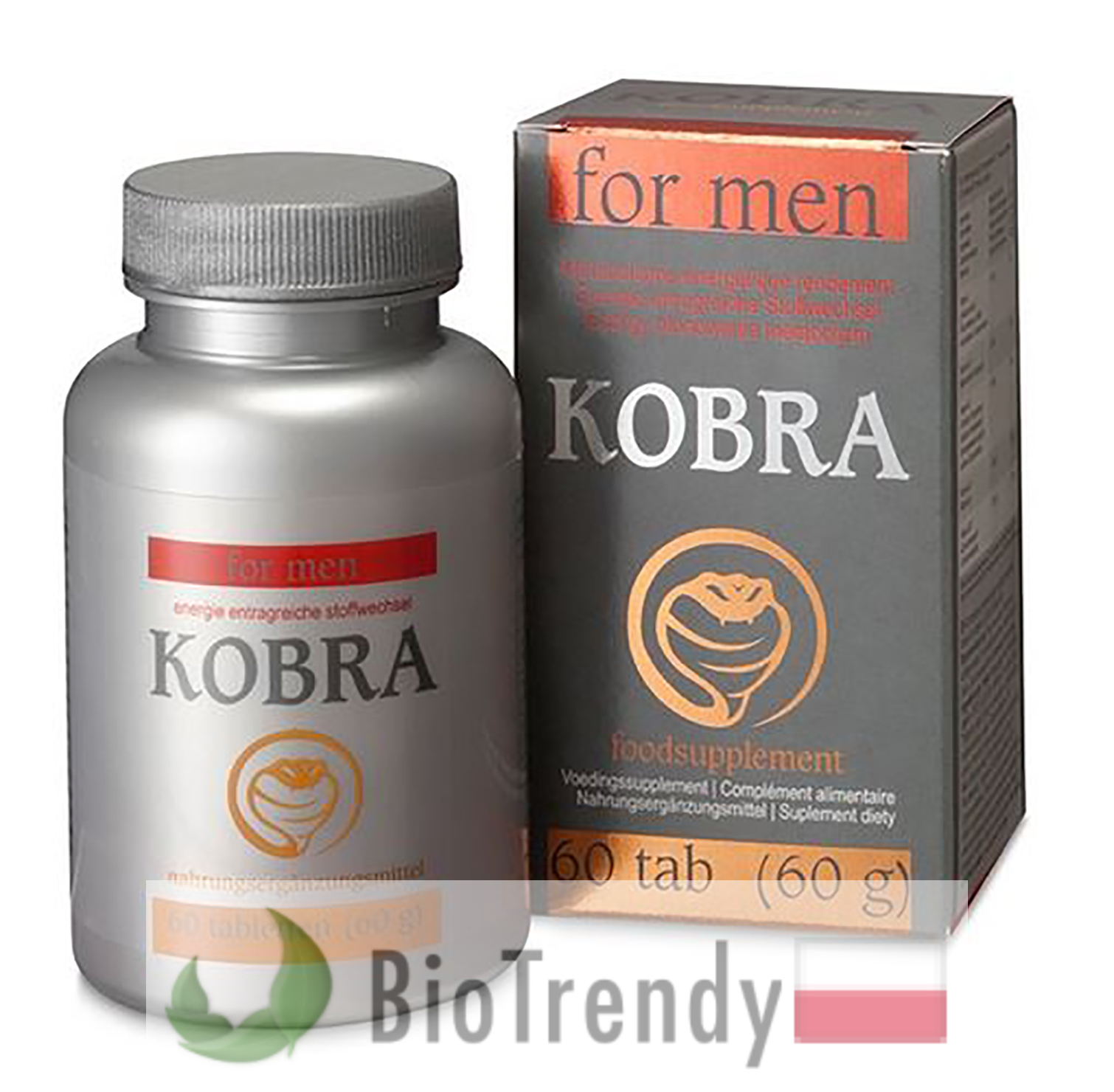 Kobra for Men - tabletki na erekcję - BioTrendy