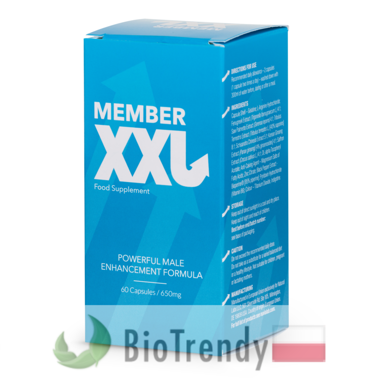 Member XXL - tabletki na powiększanie penisa - BioTrendy