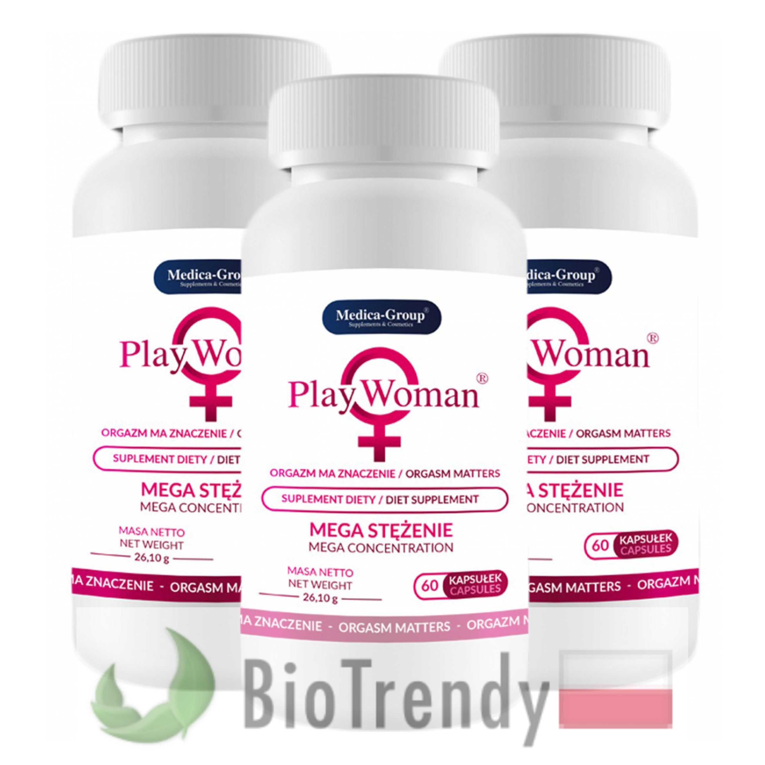 PlayWoman - tabletki na libido u kobiet - BioTrendy