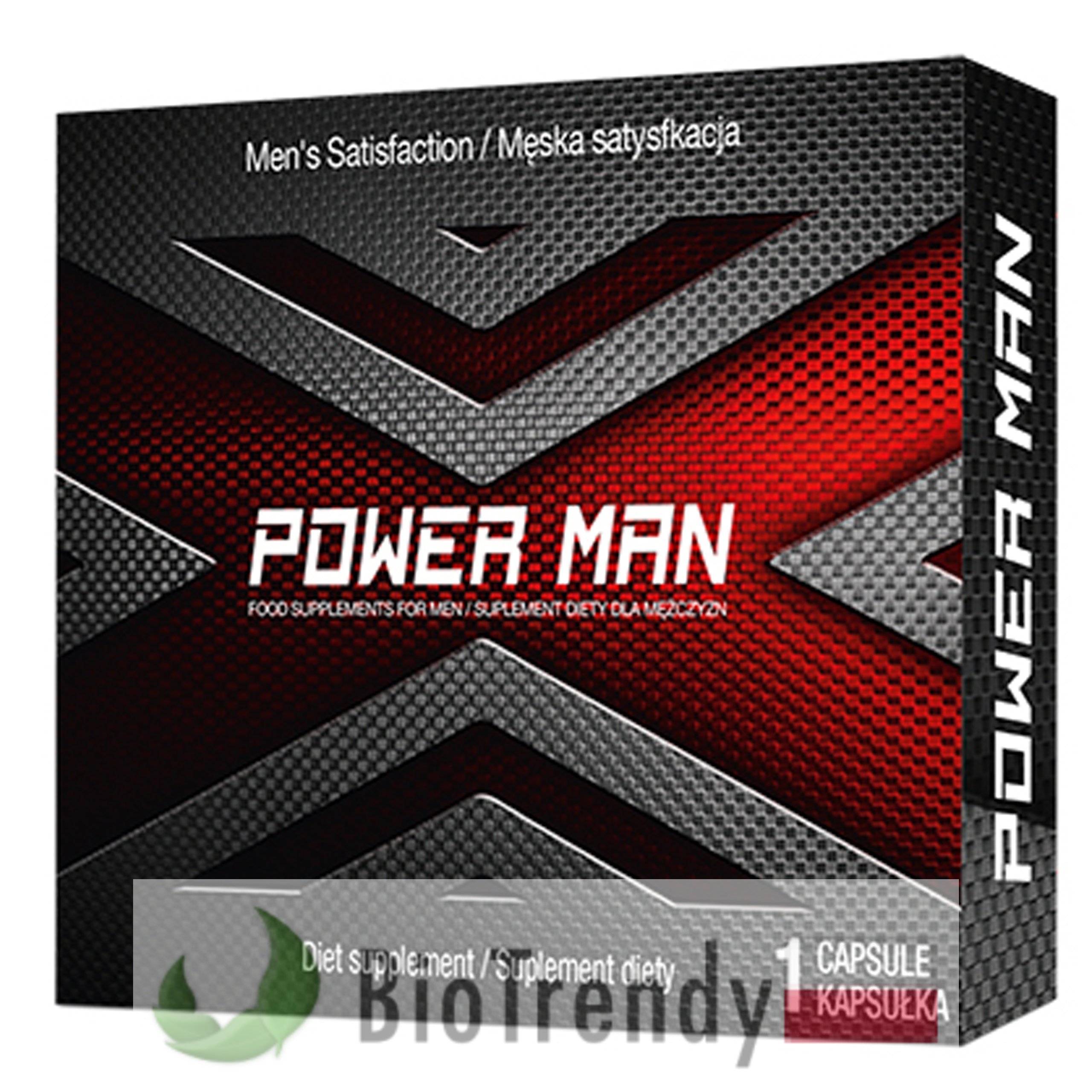 PowerMan - tabletki na erekcję - BioTrendy