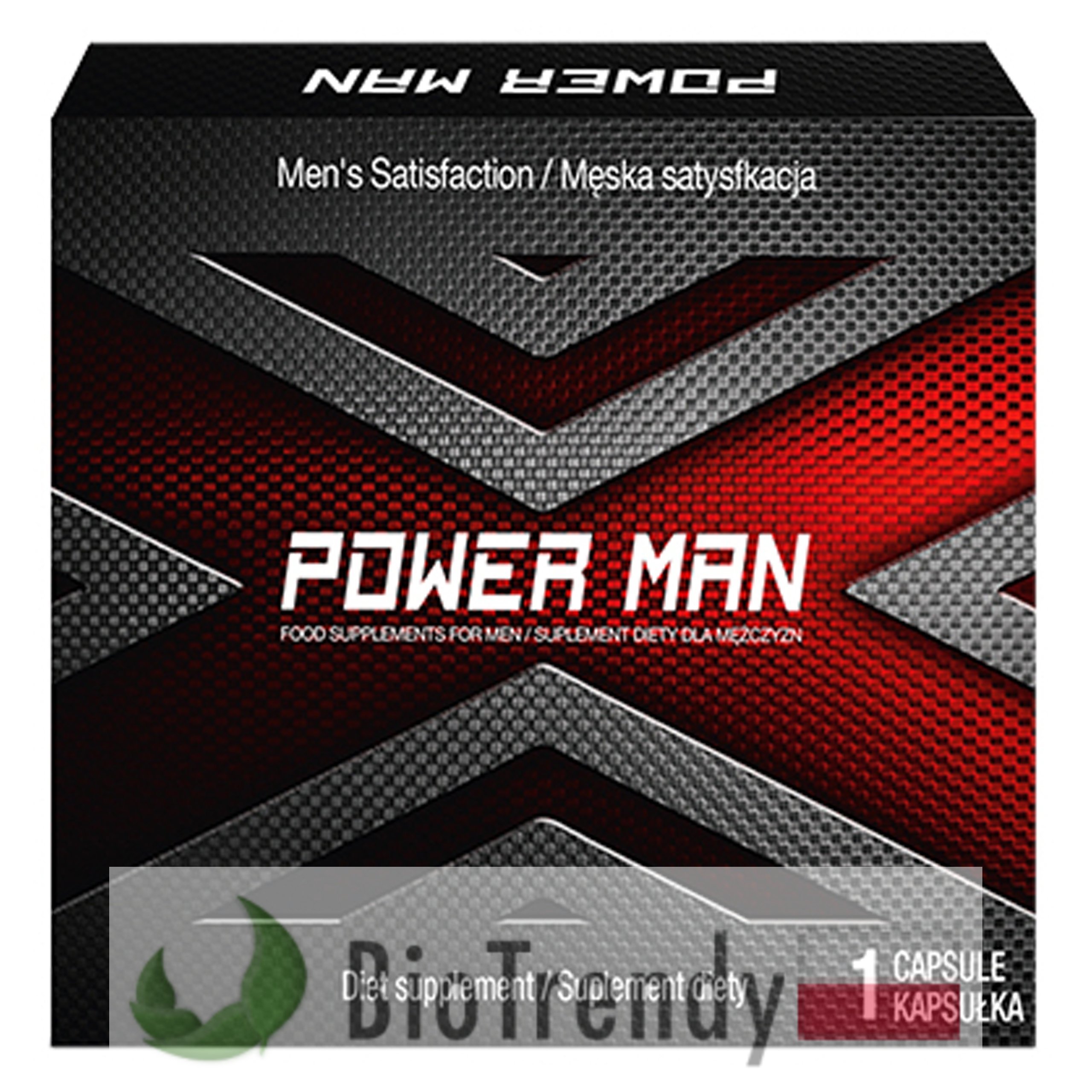 PowerMan - tabletki na erekcję - BioTrendy
