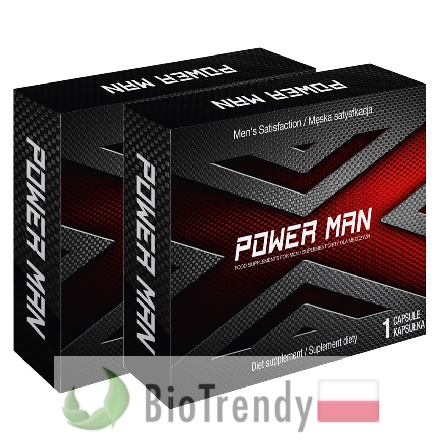 PowerMan - tabletki na erekcję - BioTrendy