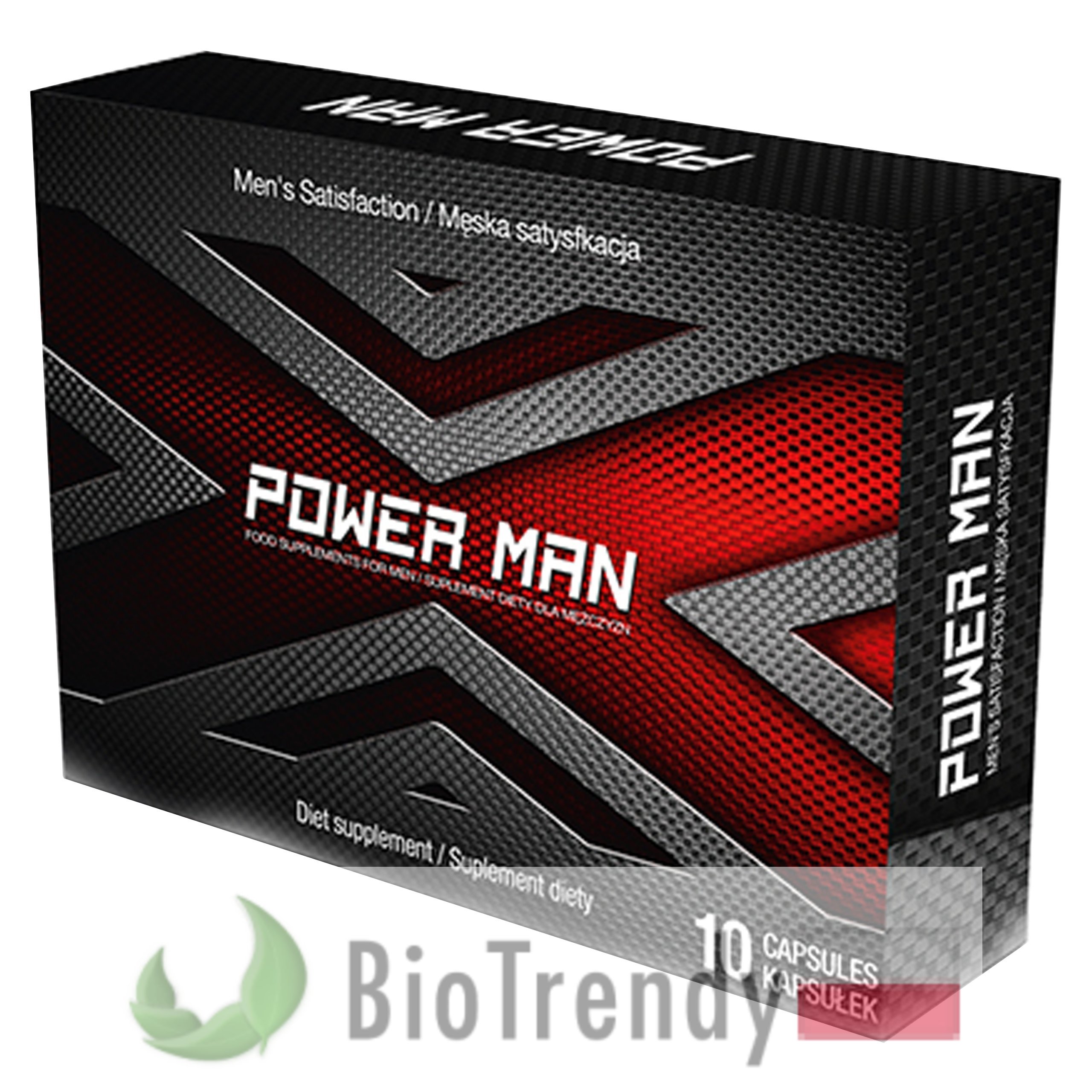 PowerMan - tabletki na erekcję - BioTrendy