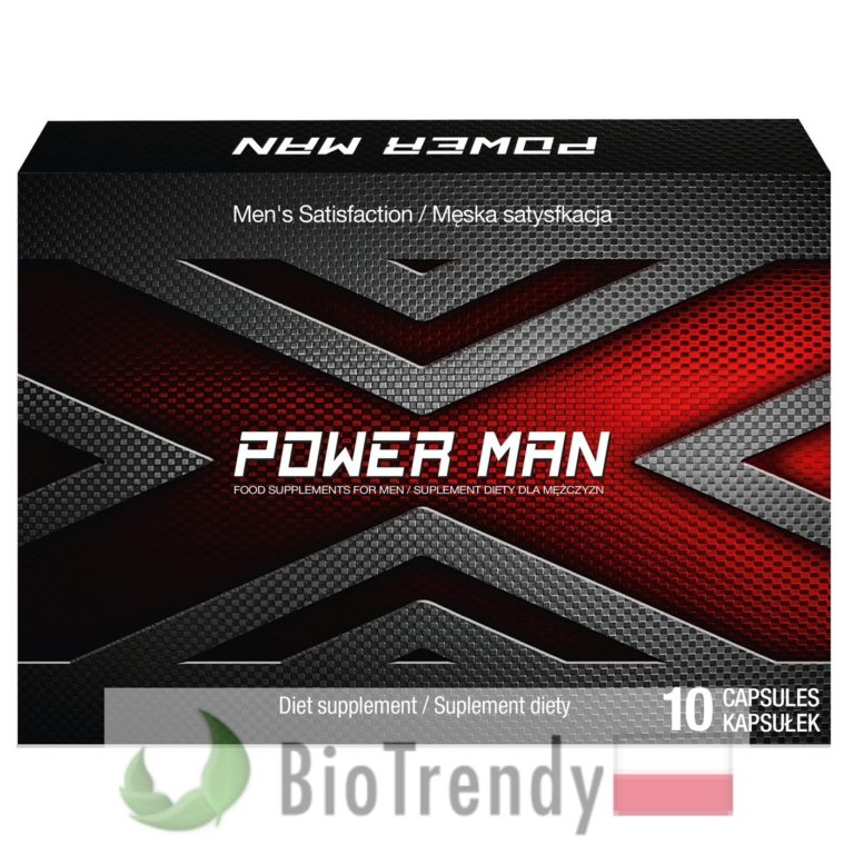 PowerMan - tabletki na erekcję - BioTrendy