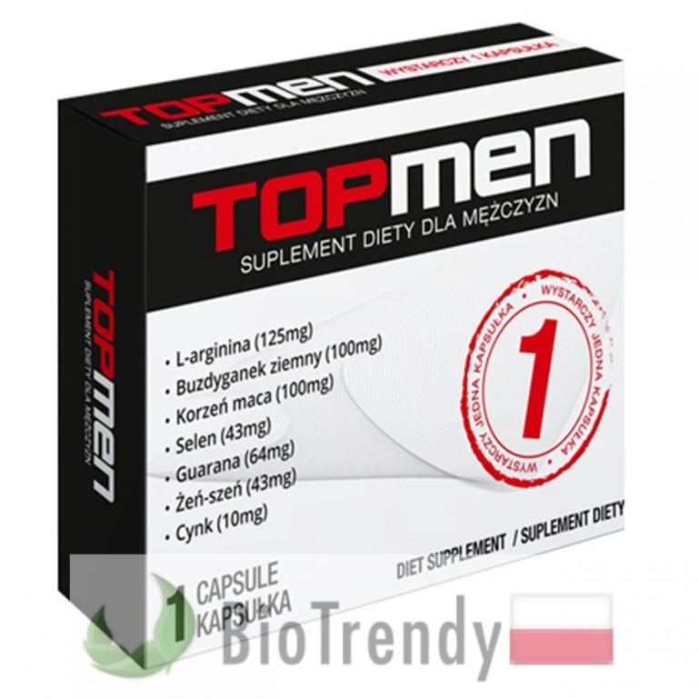 Top Men - tabletki na erekcję - BioTrendy