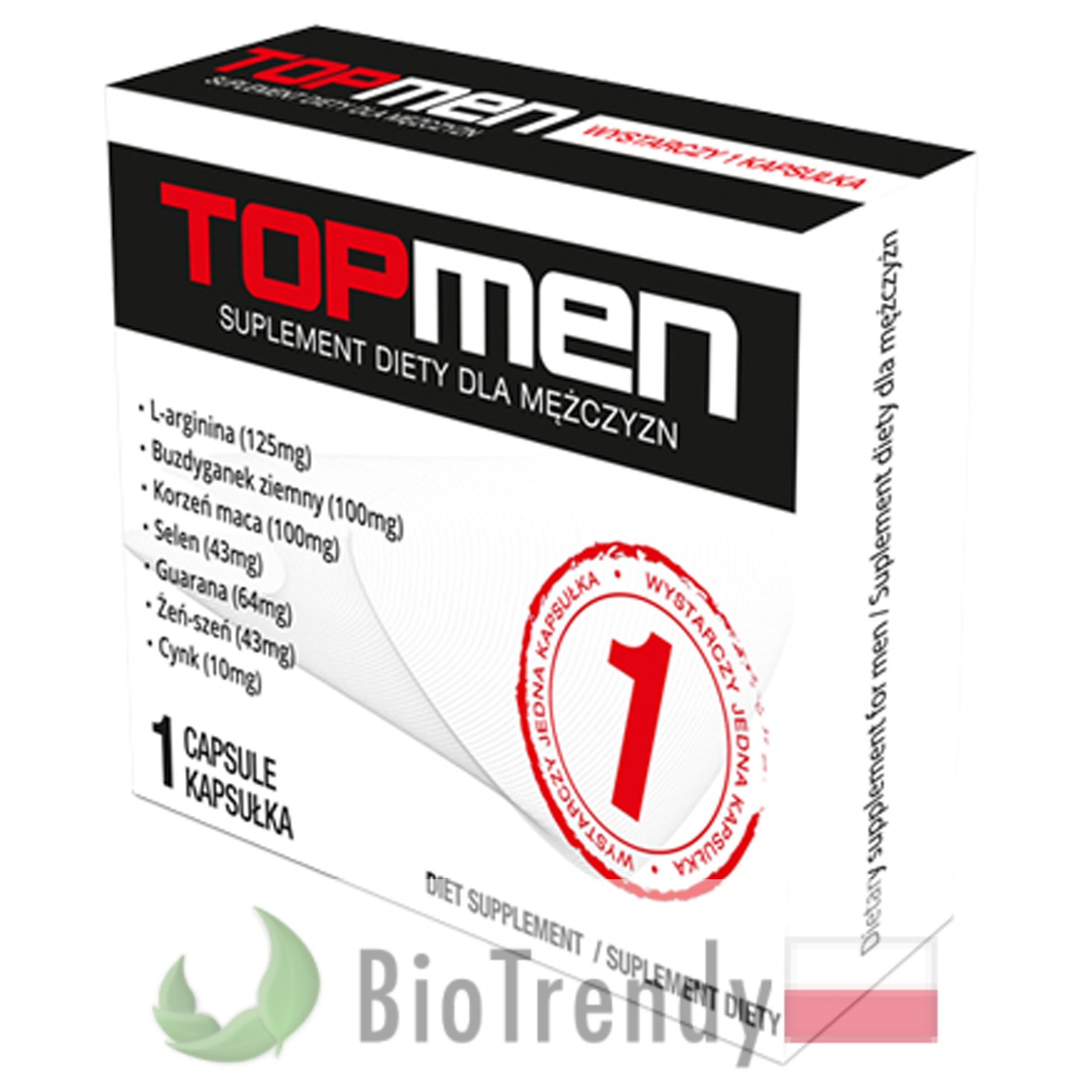 Top Men - tabletki na erekcję - BioTrendy