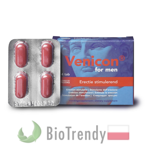 Venicon for Men – tabletki na erekcję - BioTrendy