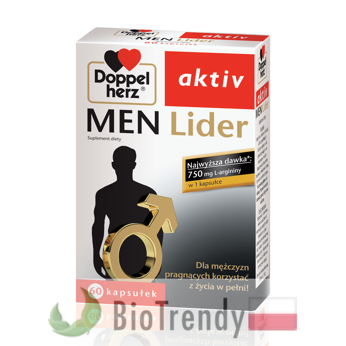 Doppelherz Aktiv Men Lider – tabletki na potencję - BioTrendy