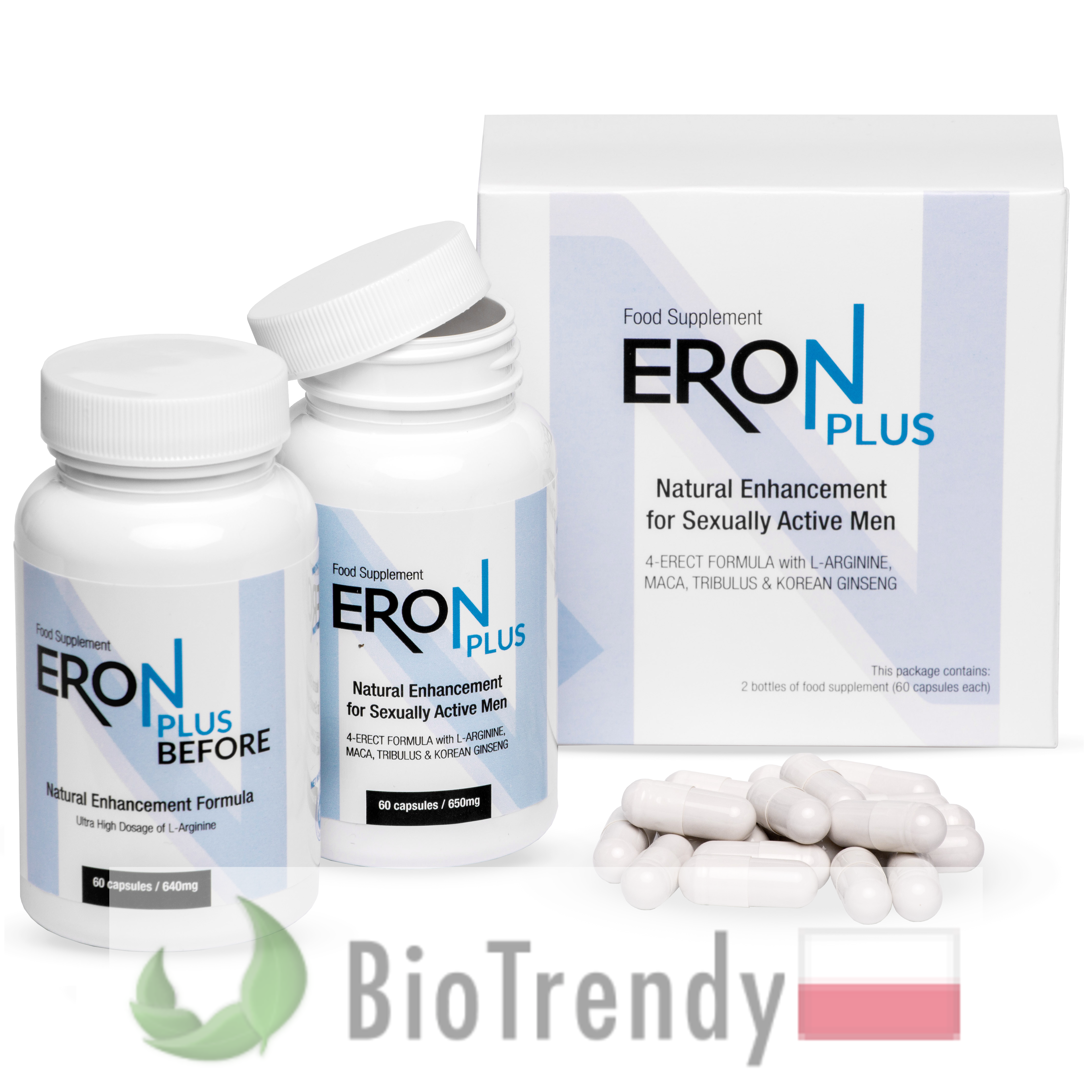 Eron Plus - tabletki na erekcję - BioTrendy