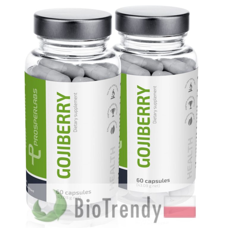 Goji Berry Prosper Labs - tabletki na odchudzanie - BioTrendy