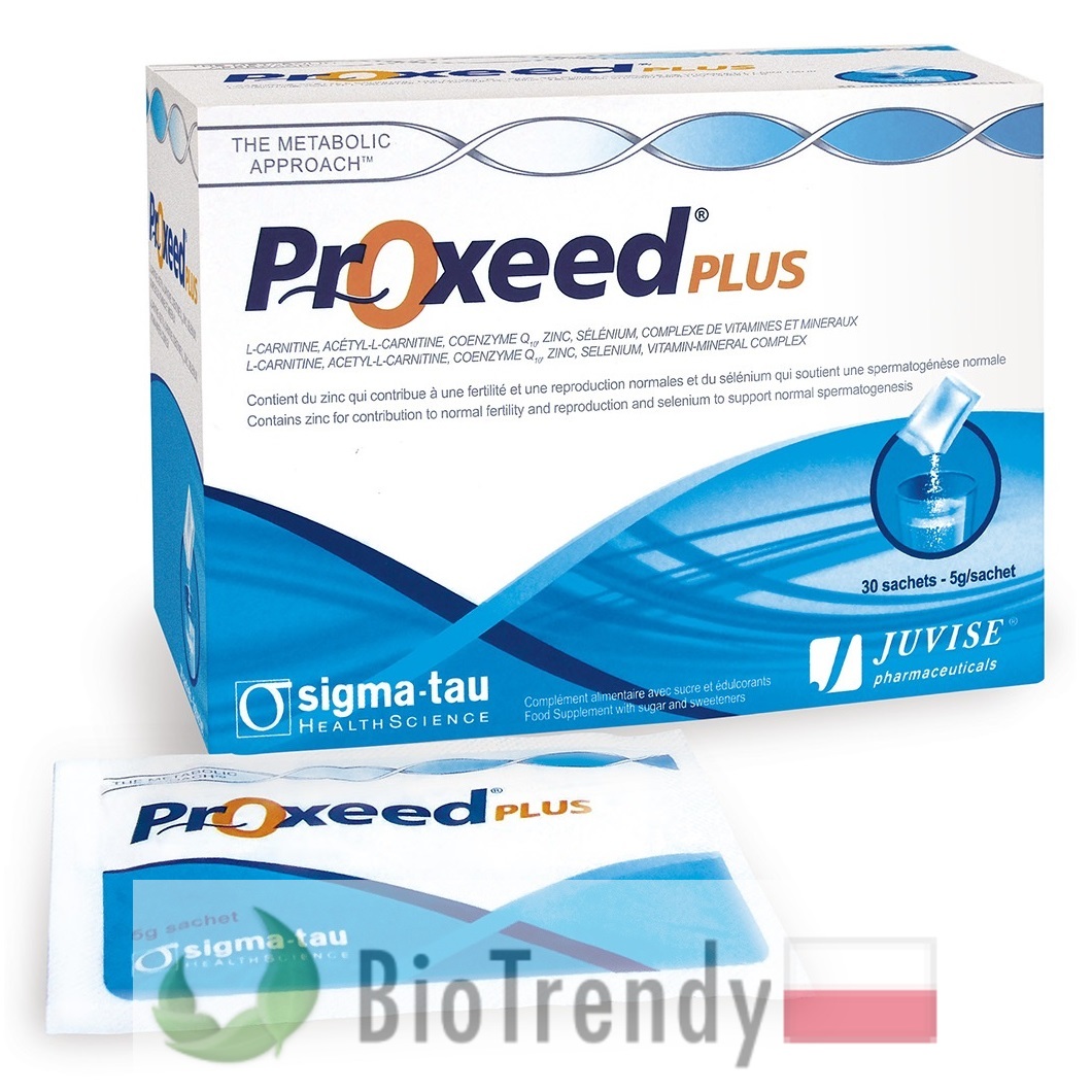 Proxeed Plus – saszetki na płodność u mężczyzn - BioTrendy