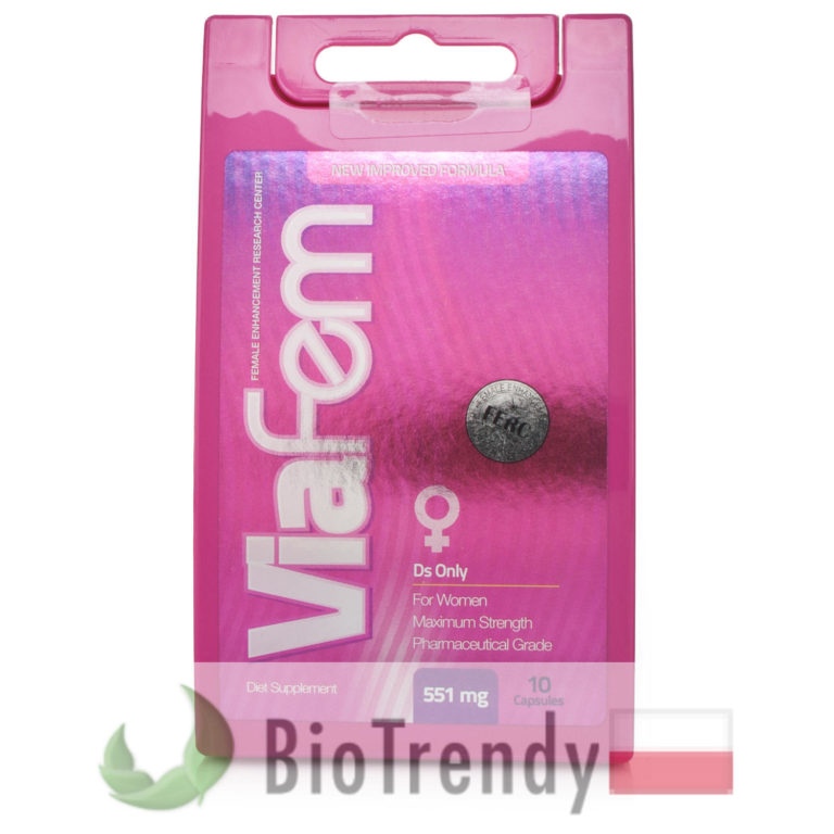 Viafem - tabletki na libido u kobiet - BioTrendy