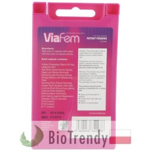 Viafem - tabletki na libido u kobiet - BioTrendy