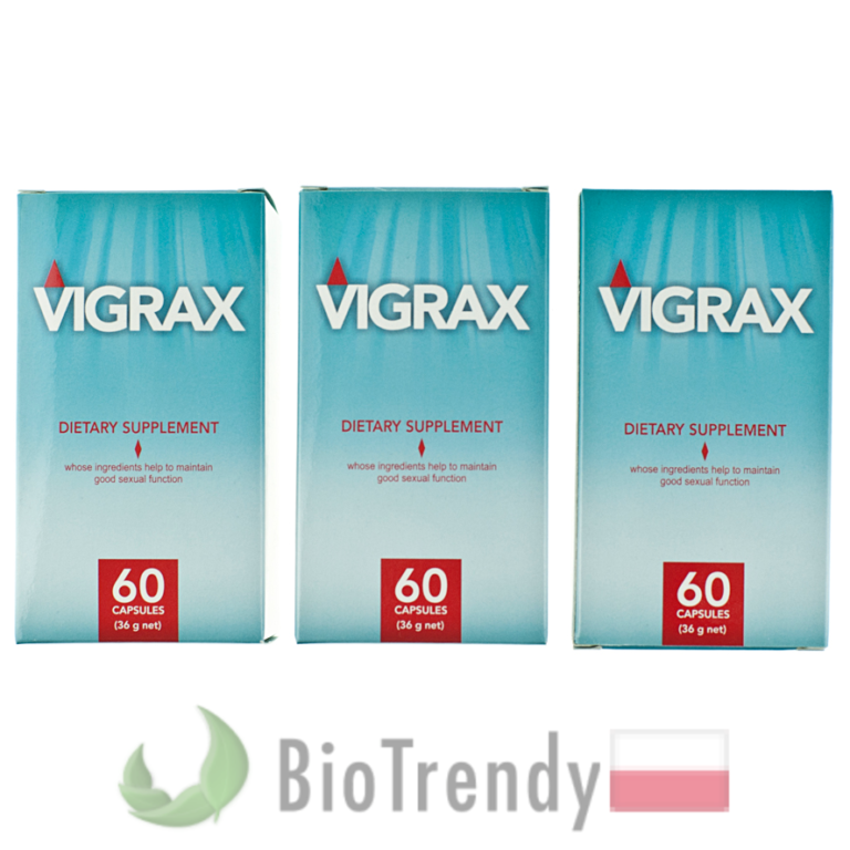 Vigrax - tabletki na erekcję - BioTrendy