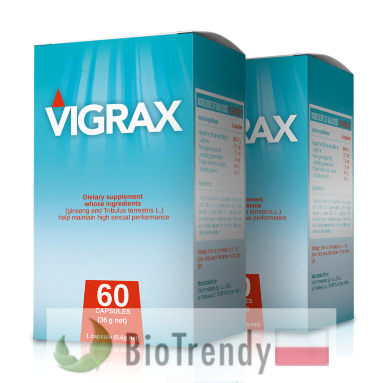 Vigrax - tabletki na erekcję - BioTrendy