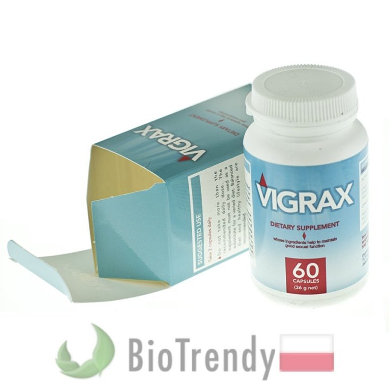 Vigrax - tabletki na erekcję - BioTrendy