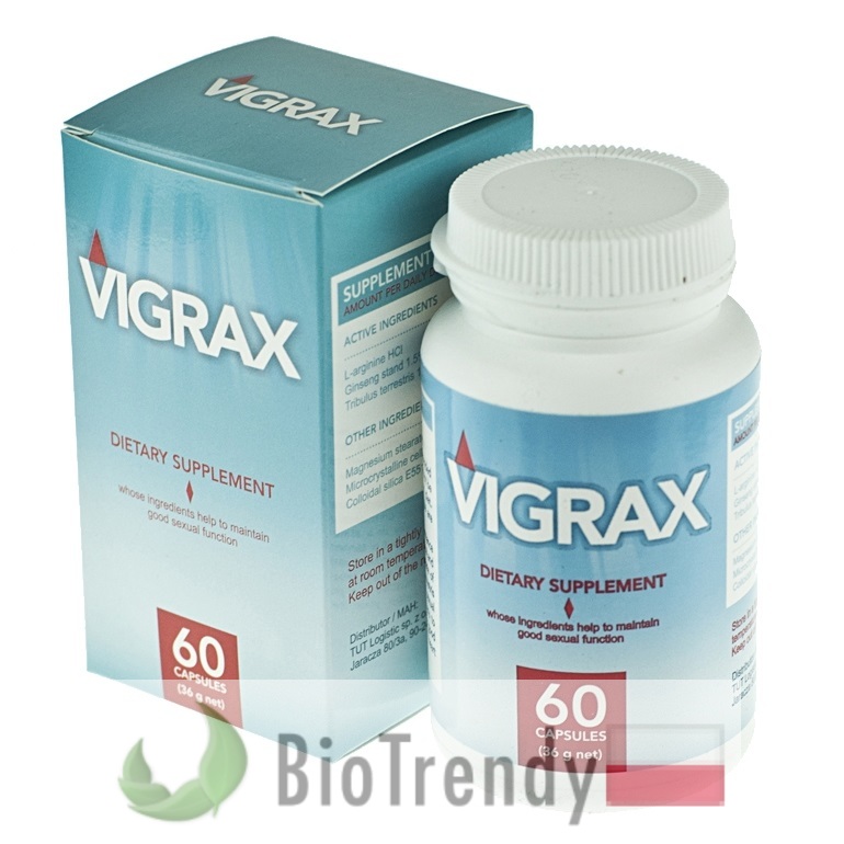 Vigrax - tabletki na erekcję - BioTrendy