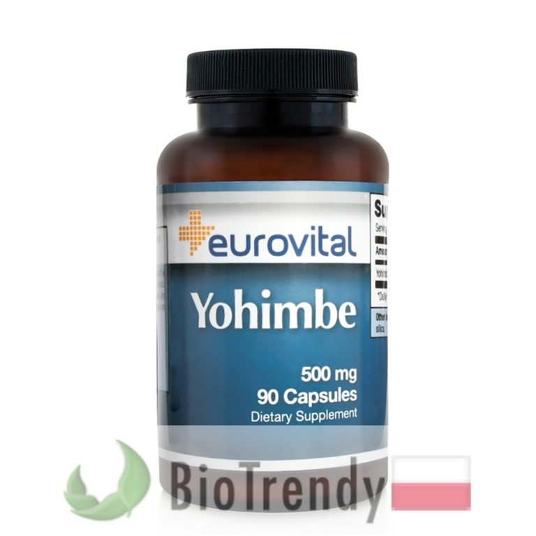 Eurovital Yohimbe – tabletki na potencję - BioTrendy