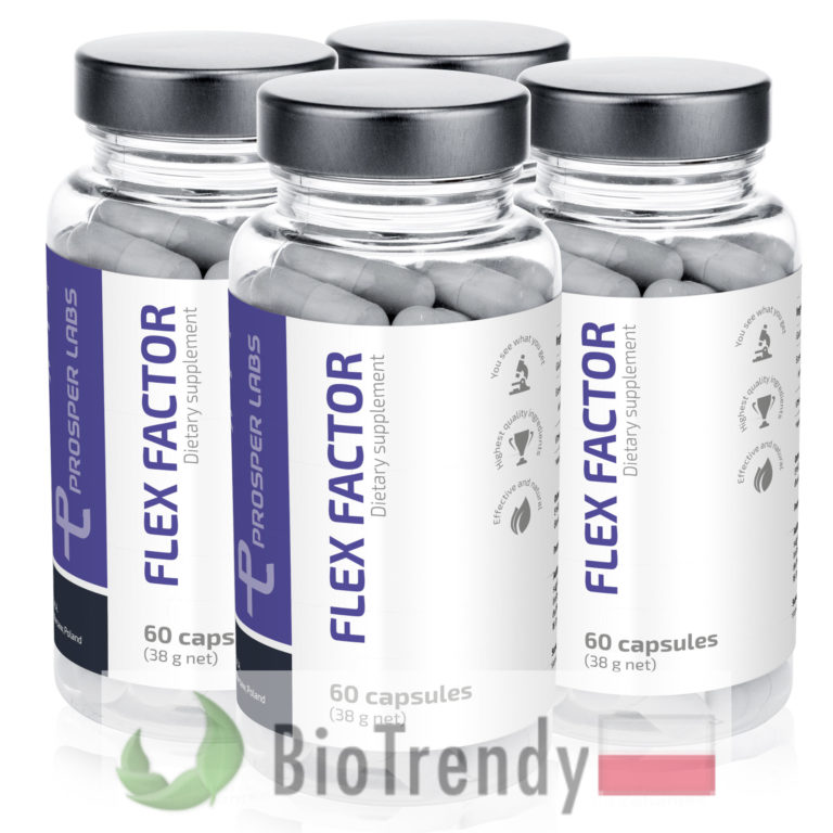 Flex Factor Prosper Labs - tabletki na stawy - BioTrendy