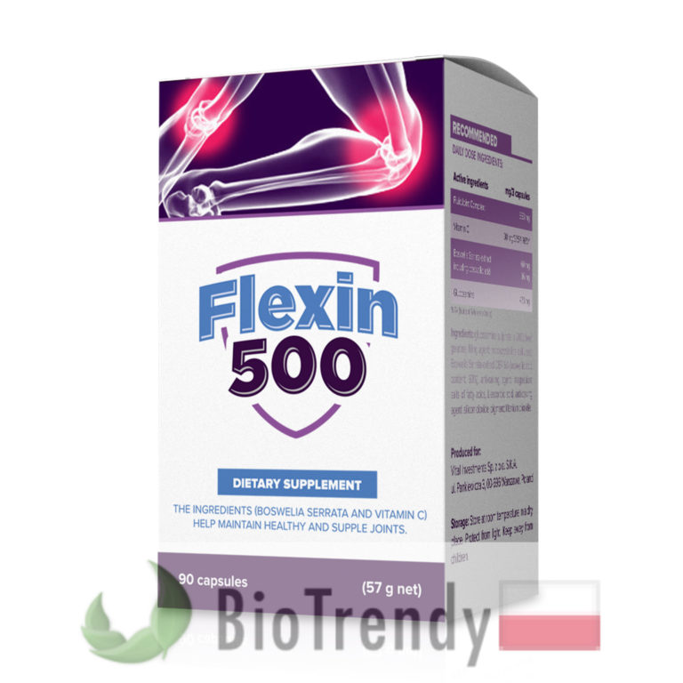 Flexin500 - tabletki na stawy - BioTrendy