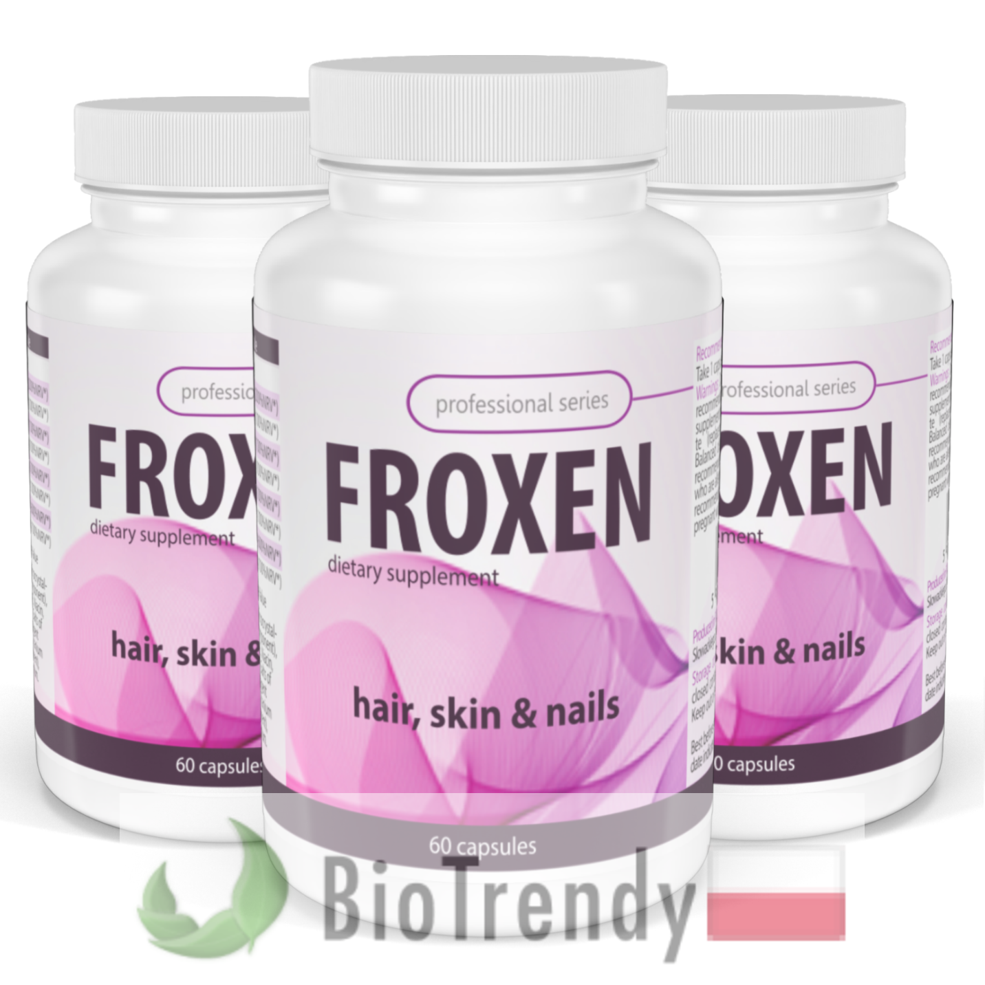 Froxen - tabletki na włosy i paznokcie - BioTrendy