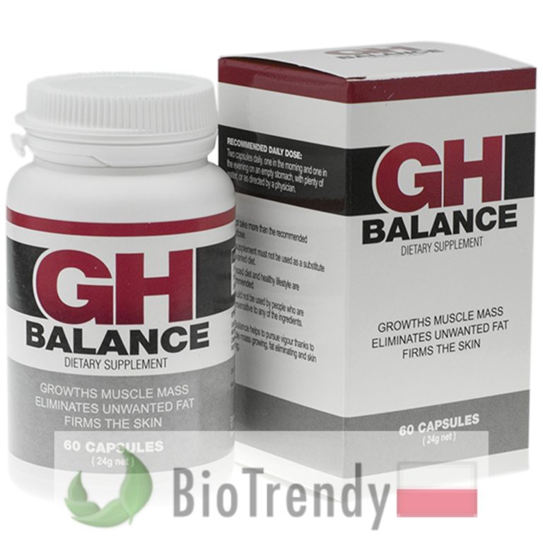 GH Balance - tabletki na przyrost masy mięśniowej - BioTrendy