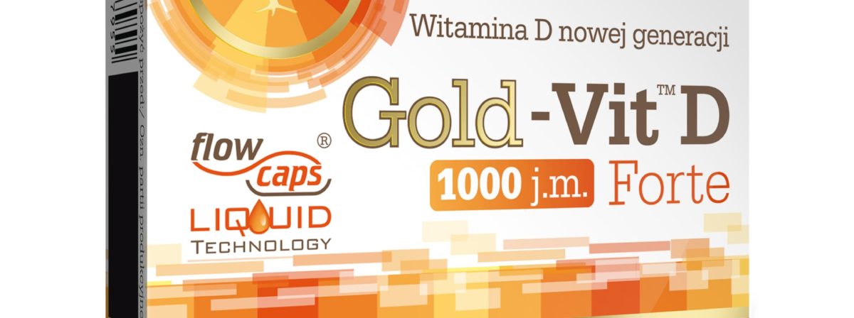 Gold-Vit D Forte 1000 – tabletki z witaminami - BioTrendy
