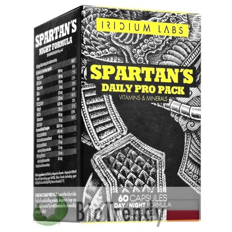 Spartan's Daily Pro Pack – tabletki z witaminami - BioTrendy