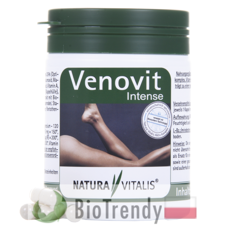 Venovit – tabletki na żylaki nóg - BioTrendy